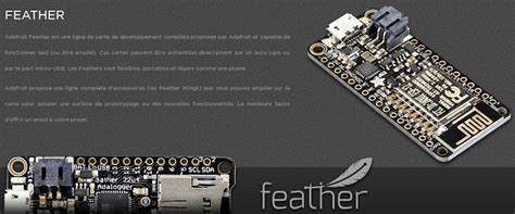 Arrivée De La Gamme Feather Chez Mchobby Mchobby Le Blog