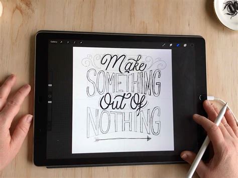 Better Lettering Compositions In Procreate With Grid Builder IPad Calligraphy