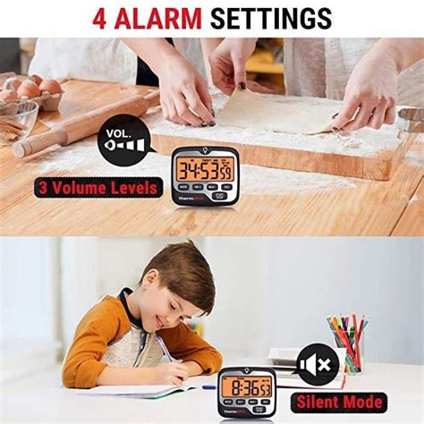 Thermopro Tm01 Digital Timer With Countdown Touchable Backlit Lcd At ₹ 710 Piece In New Delhi