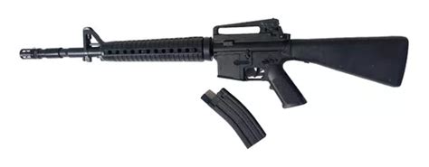 Rifle Airsoft Vigor M16 Small 223 A6 Resorte 6 Mm Bbs En Venta En San