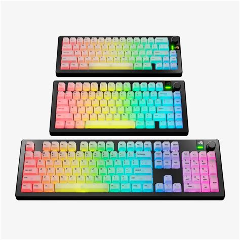 Glorious Polychroma Rgb Keycaps Vibrant Rgb Keycap Set