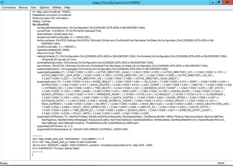 LDAP Invalid Credentials Active Directory Windows Server 2012 R2 Stack Overflow