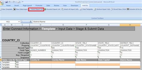 Peoplesoft EXCEL To CI