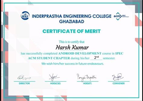 Harsh Kumar On Linkedin Acm Androiddeveloper Androiddevelopment