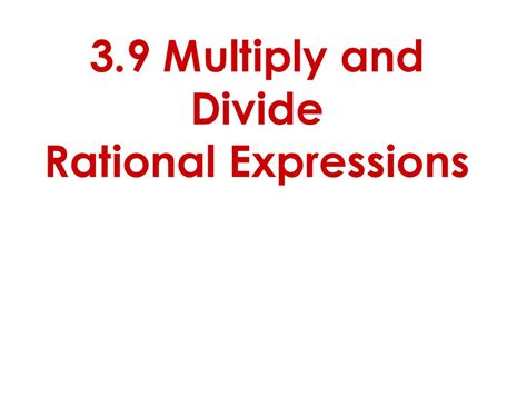 Simplify The Expression Ppt Download
