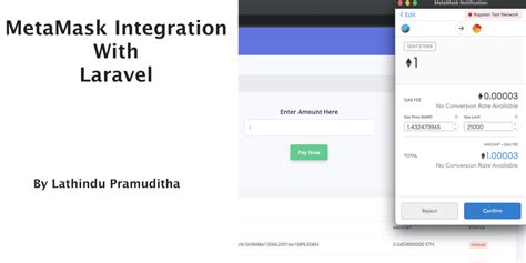 Metamask Integration With Laravel Dev Community