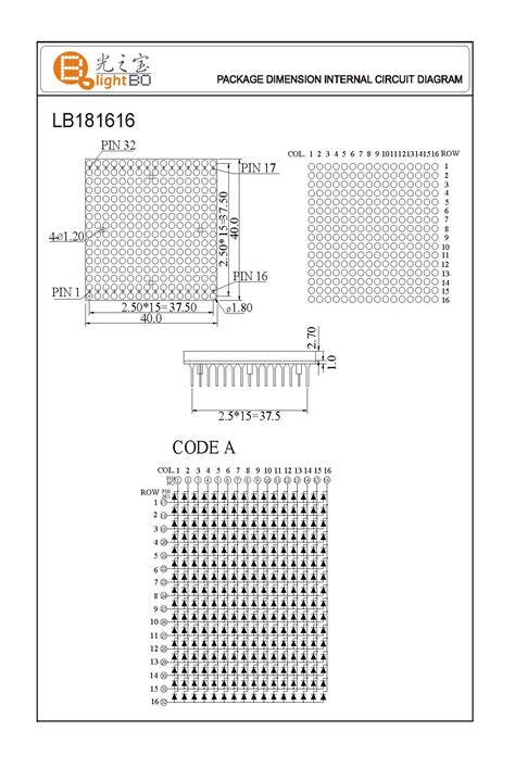 Orange 16 X 16 Dot Matrix Led Display 16 X 16 Led Dot Matrix 16 16 Dot Matrix Orange Dot Matrix