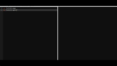 tool command language indices of array youtube
