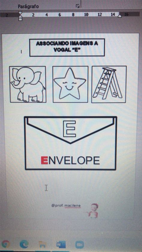 Atividade Interativa Letra E Atividades Interativas Atividades Atividades Pedagogicas