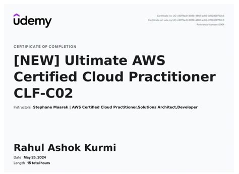 Rahul Kurmi On Linkedin Aws Cloudcomputing Certification Udemy