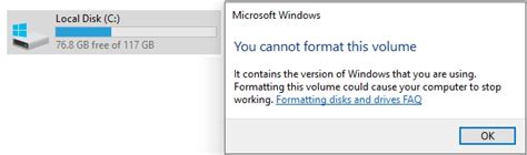 Ways On How To Format C Drive In Windows XP