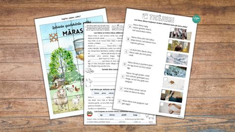 Gadskārtas Darba Lapas Māras Diena Mācību Materiāli Gadskārtas Darba Lapas Māras Diena Mācību Materiāli
