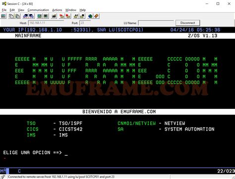 Configurando Tcpip No Zos ~ Hercules And Mainframe
