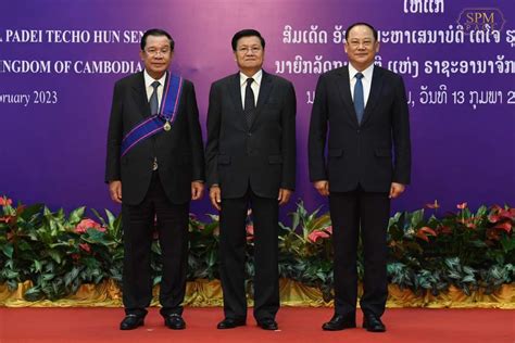 ឧត្តមសេនីយ៍ឯក ហួត ឈាងអន ផ្ញើសារលិខិតអបអរសាទរ សម្តេចតេជោ ហ៊ុន សែន ទទួលបានមេដាយថ្នាក់ខ្ពស់បំផុត