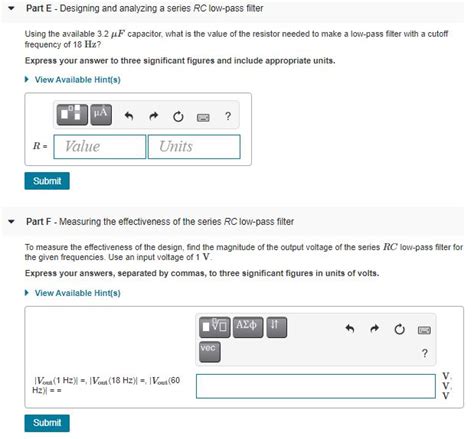 Solved Learning Goal To Analyze And Design A Passive Chegg Com