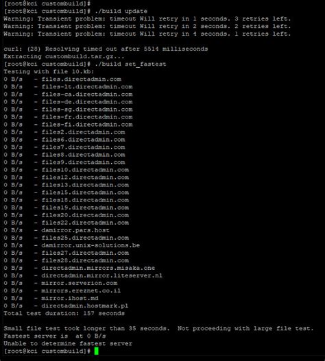 สอบถามปัญหา Build Update ไม่ได้ Centos 7 Technical Topics