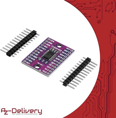 AZDelivery 3 X PCA9548A Laagspanning 8 Kanaals I2C Multiplexer