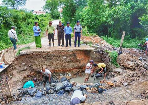 မိုင်းဖြတ်မြို့နယ်၌ မြို့နယ်စီမံအုပ်ချုပ်ရေးအဖွဲ့ဝင်များ ဒေသဖွံ့ဖြိုး ရေးလုပ်ငန်းများ ကြည့်ရှုစစ