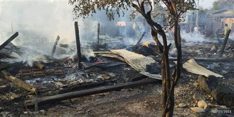 စစ်ကိုင်းတွင် စစ်တပ်က ဘုန်းကြီး ၁ ပါးနှင့် လူ ၃ ဦးကို ပစ်သတ်၊ စက္ကန့်ကျေးရွာကို ထပ်မံမီးရှို့