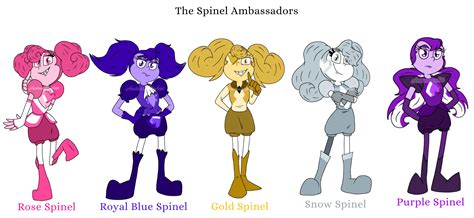 Su Au The Spinel Ambassadors By Antonias Art On Deviantart