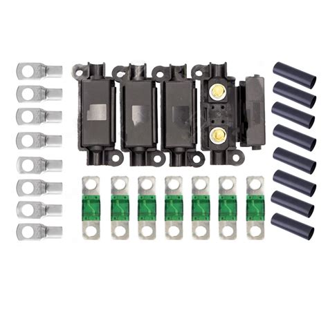 Midi Fuse Kit 4 Ans Holder 8 X 20 200 Amp Fuses To Suit Redarc Bcdc Dual Battery Color 60a Midi Fuse Kit 4 Ans Holder 8 X 20 200 Amp Fuses To Suit Redarc Bcdc Dual Battery Color 60a