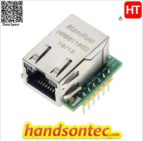 W5500 Ethernet Network Module Handson Tech