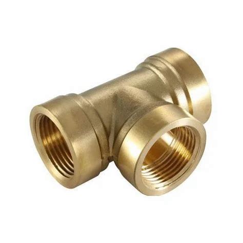 1 Inch Reducing Brass Forged Tee For Plumbing Pipe At Rs 500piece In