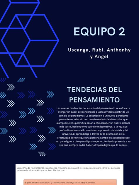 Tendencias De Pensamiento Pdf