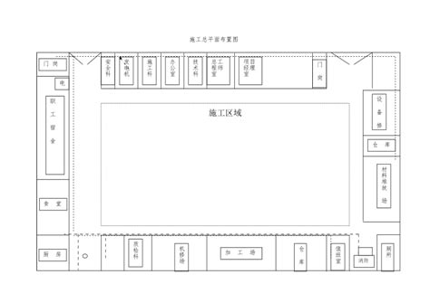 施工现场平面布置图共3页 Wenkub