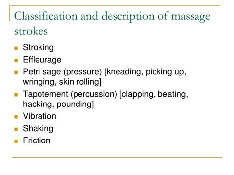 Ppt General Principles Of Massage Powerpoint Presentation Free Download Id2691221