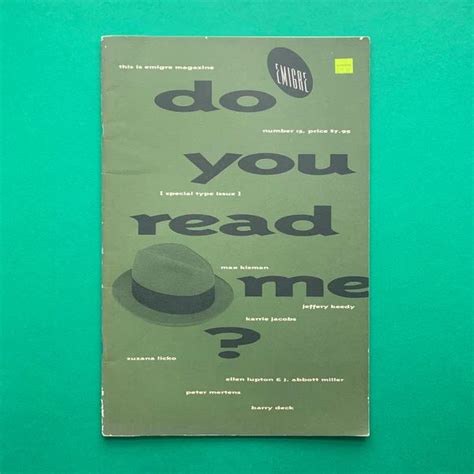 emigre 15 do you read me 1990 the print arkive mood board