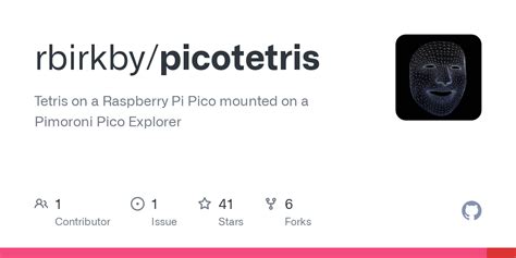 Github Rbirkby Picotetris Tetris On A Raspberry Pi Pico Mounted On A