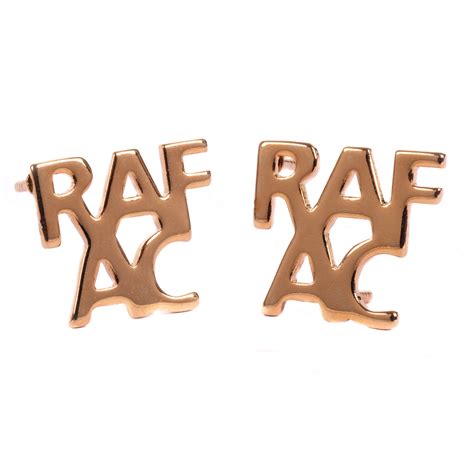 Letter Rafac Pin Badges Gold Plated Spike And Clutch Fitting Cadet Kit Shop