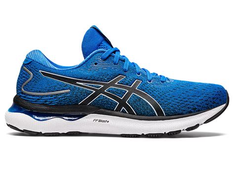 GEL-NIMBUS 24 | Men | Electric Blue/Piedmont Grey | Men's Running Shoes ...