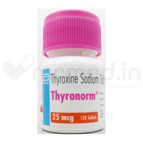 Buy Thyronorm 25mcg Tablet Online Uses Price Dosage Instructions