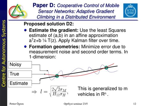 Ppt Formations And Obstacle Avoidance In Mobile Robot Control