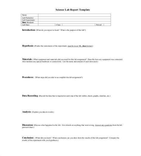 experiment report template modern resume template word