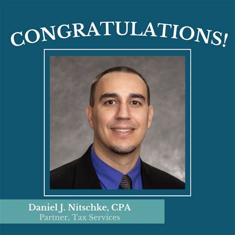 Dejoy And Co Promotes Nitschke Cpa To Partner — Team Dejoy Dejoy And Co 14 Comments