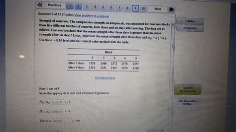 solved next question 11 of 12 1 point view problem in a