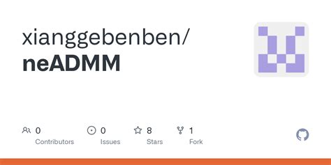 GitHub Xianggebenben NeADMM