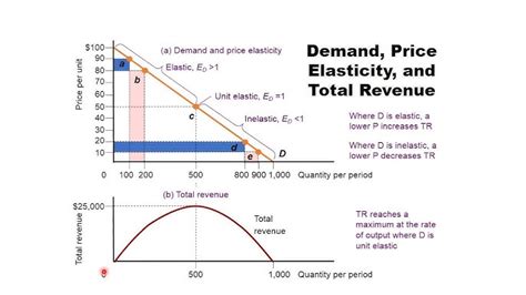 Total Revenue Elasticity Graph