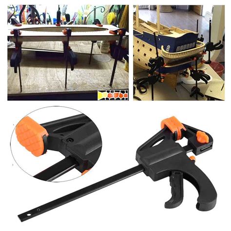 하드 퀵 래칫 릴리스 클립 Diy 목재 클램프 목공 작업용 바 헤비 듀티 바 클램프 도구 10 인치 6 인치 F 클램프 Aliexpress