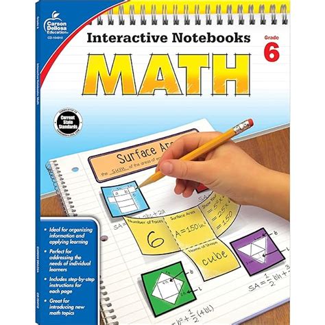 Carson Dellosa Math Interactive Notebook 7th Grade Worksheets Library