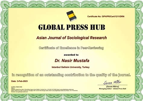 Certificate Dr Nasir Mustafa Certificate No Gphprcert1211drnpdf