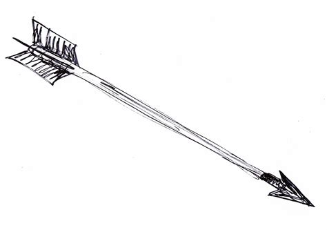 D S Sketch Blog Bow And Arrow