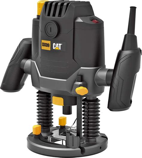 Cat 2100w Electric Router With Aluminium Base And Variable Speed 8 Position Preset Plunge Depth