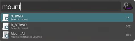 Mount And Unmount Encrypted Disks Integrated With 1password Workflow Help And Questions Alfred