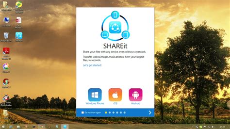 Shareit Windows Desktop Lowidget