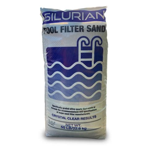 Us Silica Silurian 20 Grade Optimal Filtration Angular Pool Filter