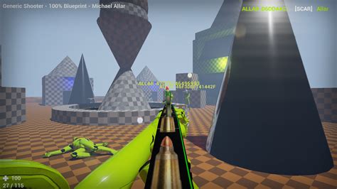 Generic Shooter Sample Project For Unreal Engine 4 By Gamemakin Llc